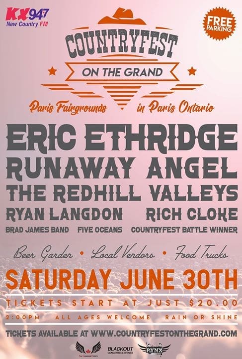 Countryfest On The Grand – All Canadian Events