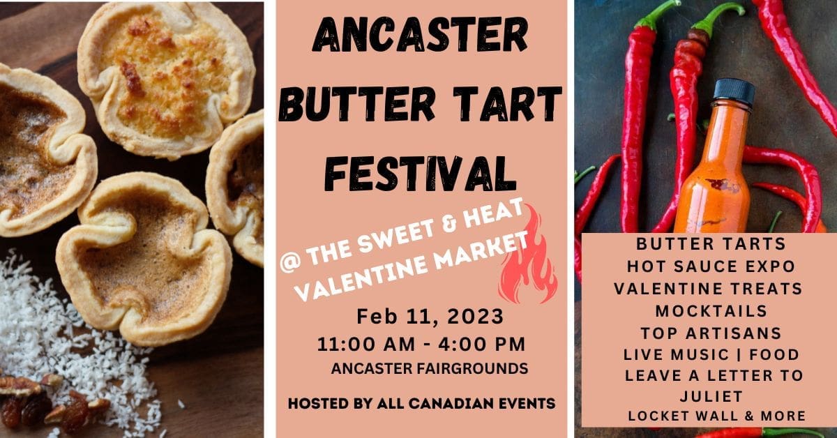 Ancaster Butter Tart Fest – All Canadian Events